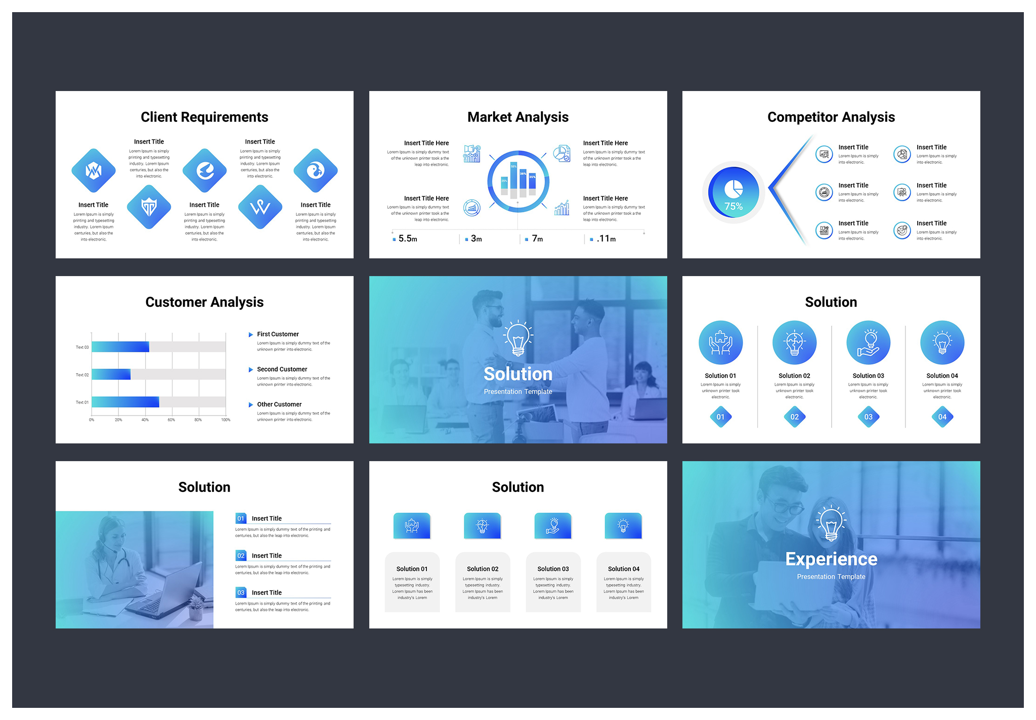 Business Proposal Google Slide Template, Presentation Templates ...