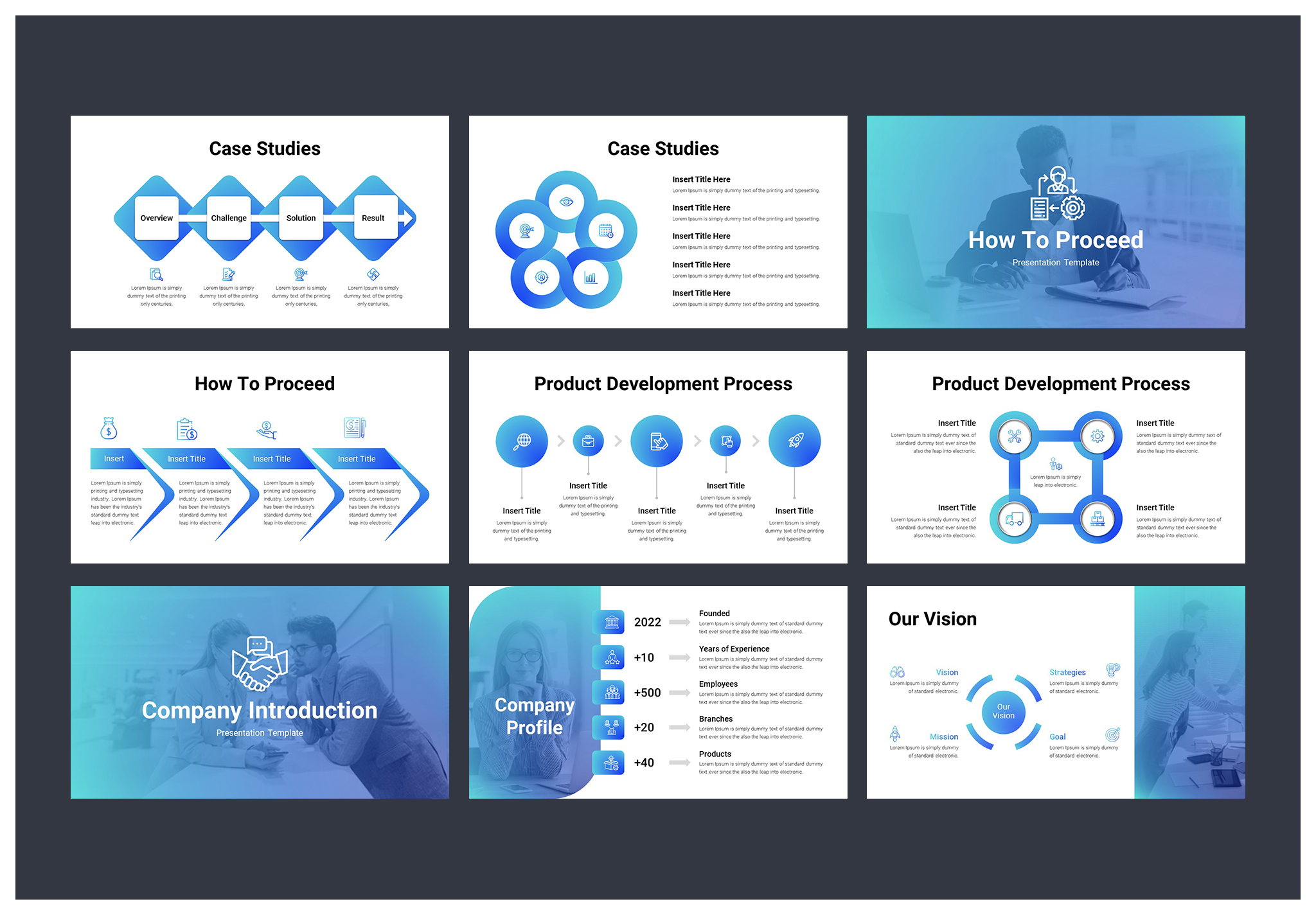 Business Proposal Google Slide Template, Presentation Templates ...