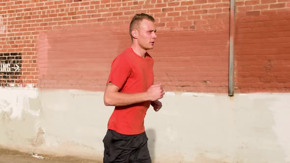 Man Running Slow-Motion, Stock Footage | VideoHive