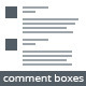 7 Web Comment Boxes, Web Elements | GraphicRiver