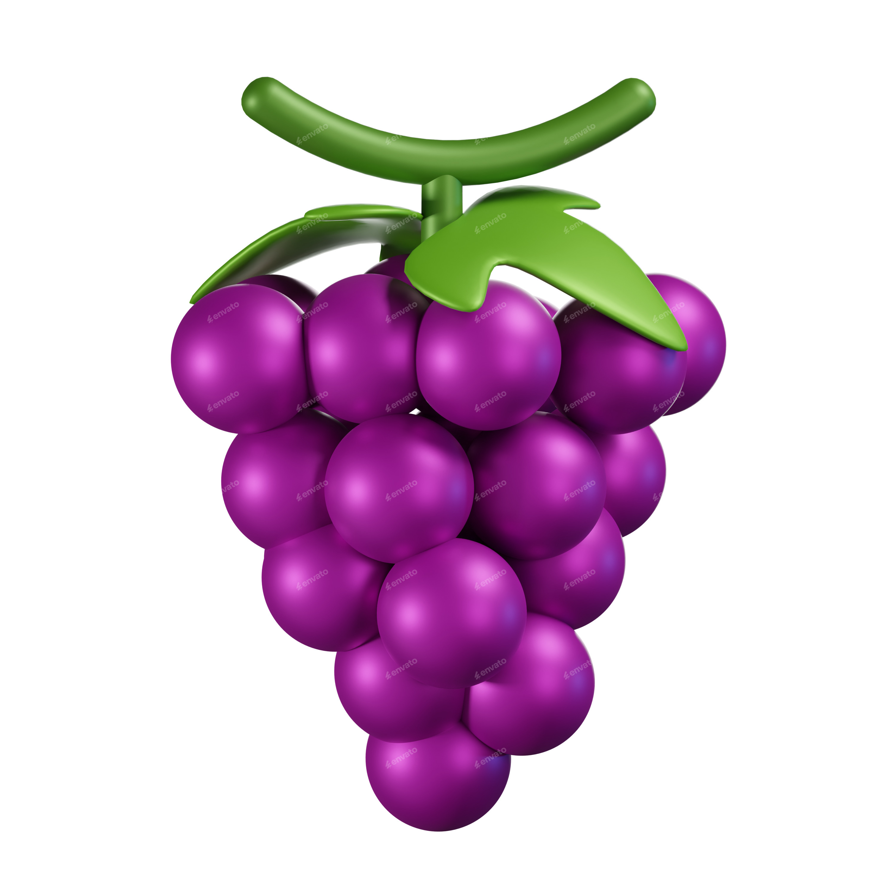 20 Fruit Collections 3D Icon Pack, Graphics | GraphicRiver