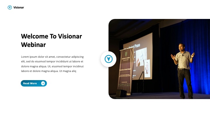 Visionar - Webinar Powerpoint Template, Presentation Templates ...