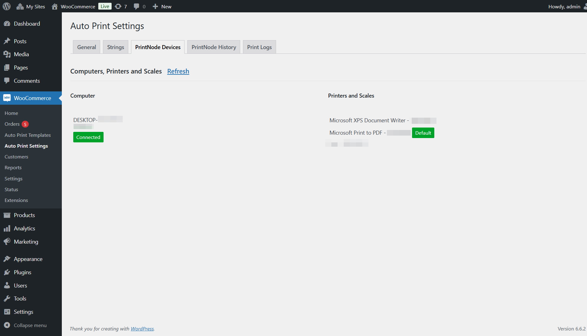 Automatic Order Printing for WooCommerce - ( PrintNode ) by hulkplugins