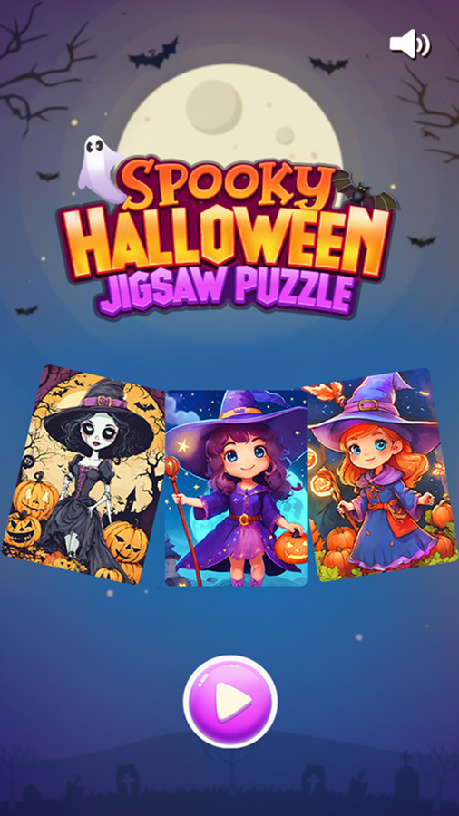 Spooky Halloween Jigsaw Puzzle [ Construct 3 , HTML5 ] by Fabboxstudios