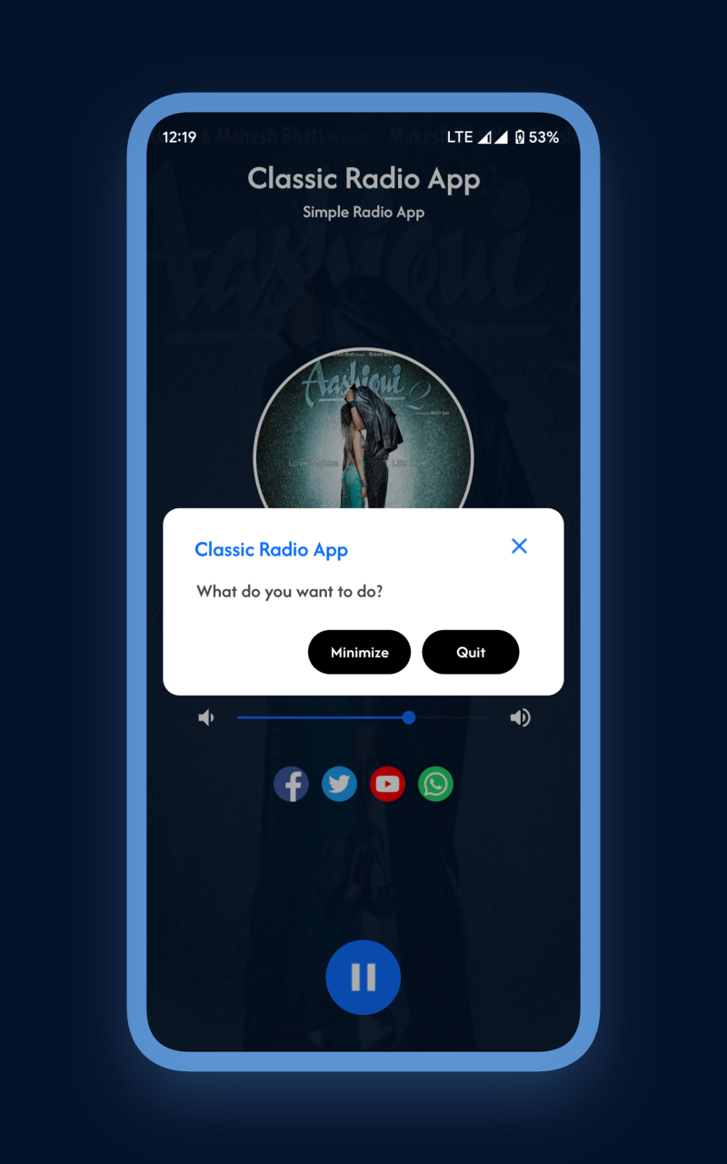 Classic Radio | Simple and Easy Radio Player for Android by Poshnool