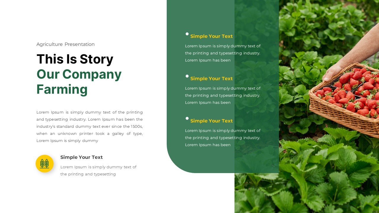 Farming - Agriculture PowerPoint Template, Presentation Templates ...