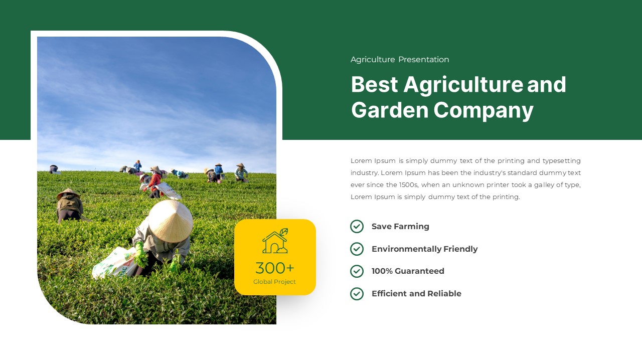 Farming - Agriculture PowerPoint Template, Presentation Templates ...
