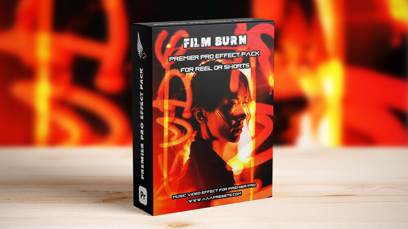 Film Burn Transition Pack For Reel or Shorts Vertical Videos, Premiere ...