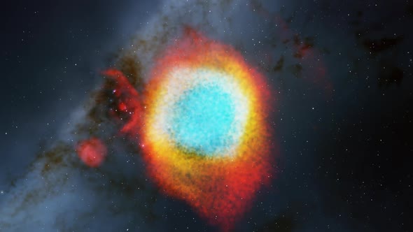 Space Animation Featuring the Milky Way, Motion Graphics | VideoHive