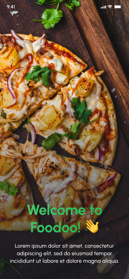 Foodoo Pro - Food Delivery React Native Expo App Ui Kit by lalaWeb