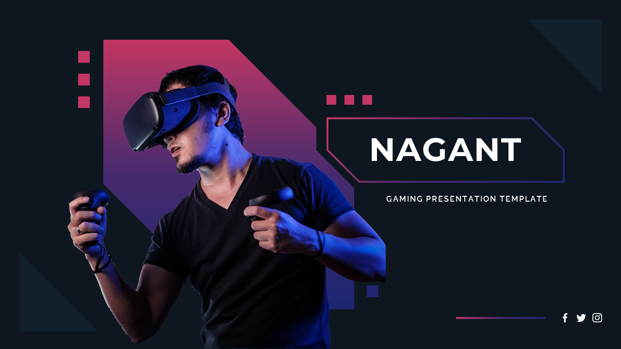 Nagant - Gamer PowerPoint Presentation Template, Presentation Templates