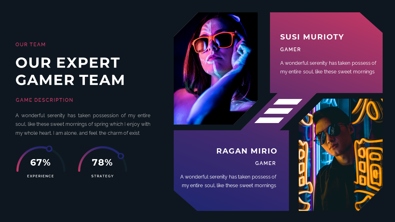Nagant - Gamer PowerPoint Presentation Template, Presentation Templates