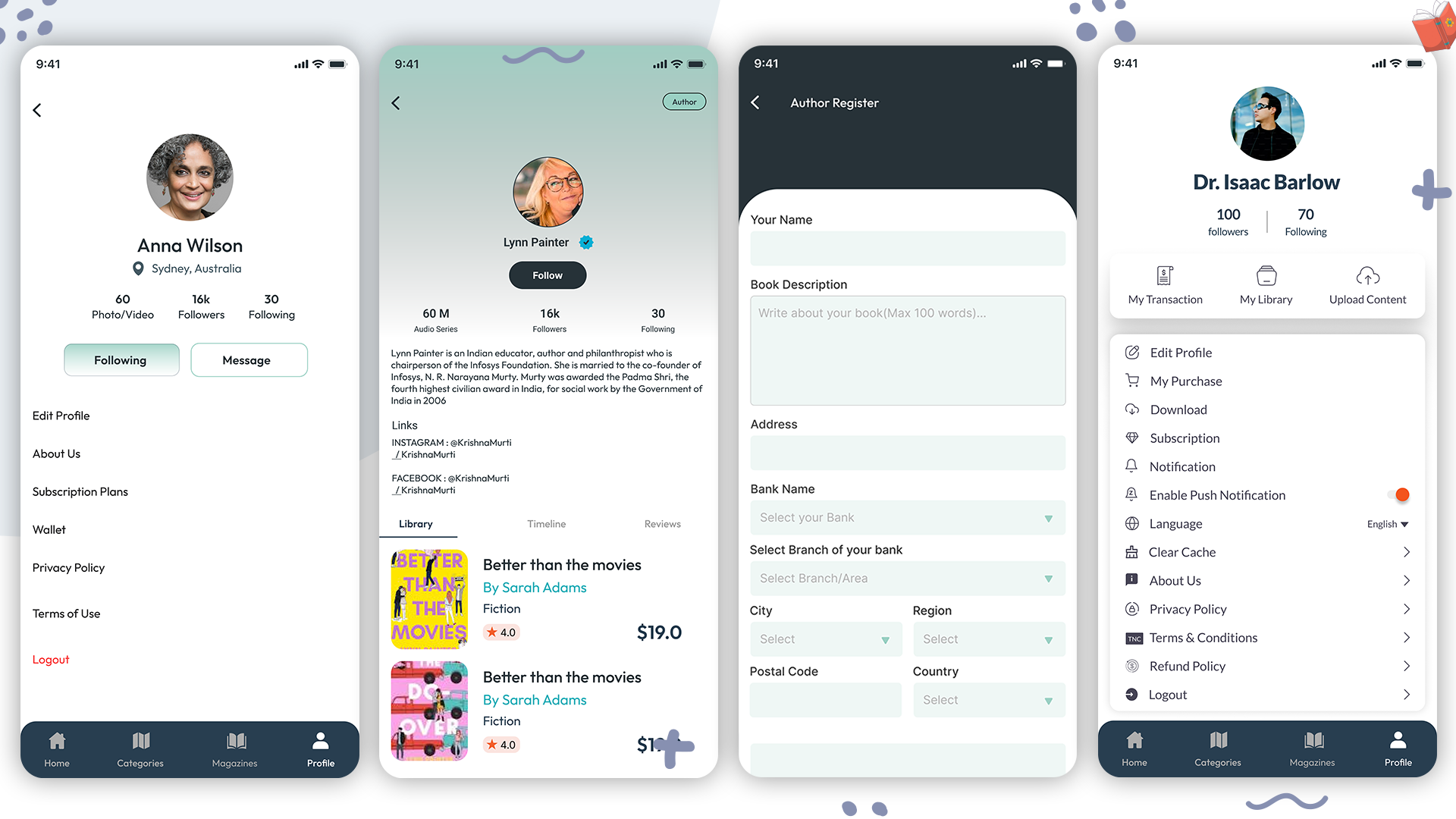 DT-EBookHub: Multivendor Ebook Selling Platform - Flutter App for ...