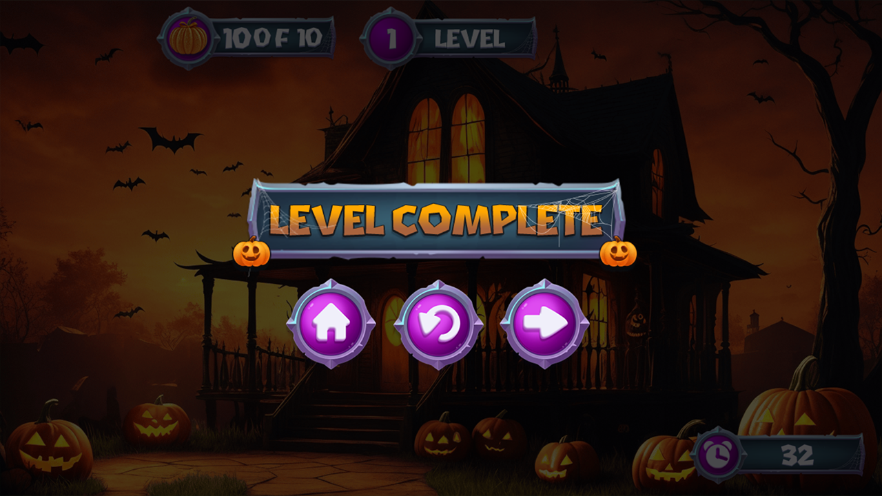 Spooky Halloween Hidden Pumpkin [ Construct 3 , HTML5 ] by Fabboxstudios