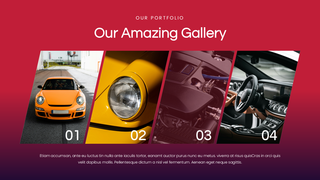 Chalmy - Automotive Presentation Template, Presentation Templates ...