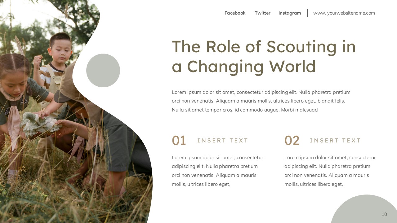 Scoutest - Scouts Kids Presentation Template, Presentation Templates