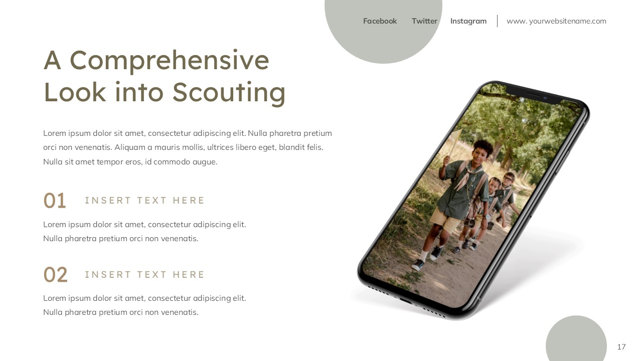 Scoutest - Scouts Kids Presentation Template, Presentation Templates