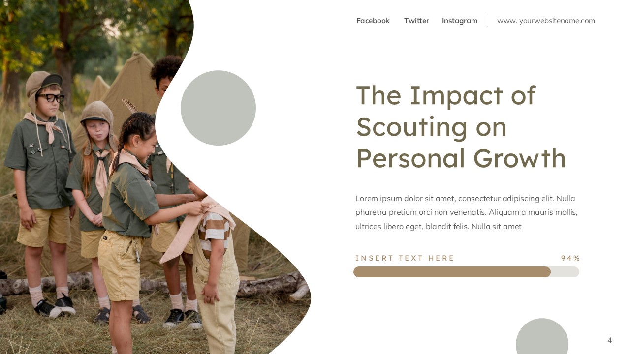 Scoutest - Scouts Kids Presentation Template, Presentation Templates