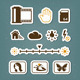 Camera Screen Icons Set, Vectors | GraphicRiver