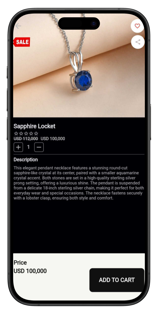 Jewllor - Jewellery ECommerce App by flutterwp | CodeCanyon