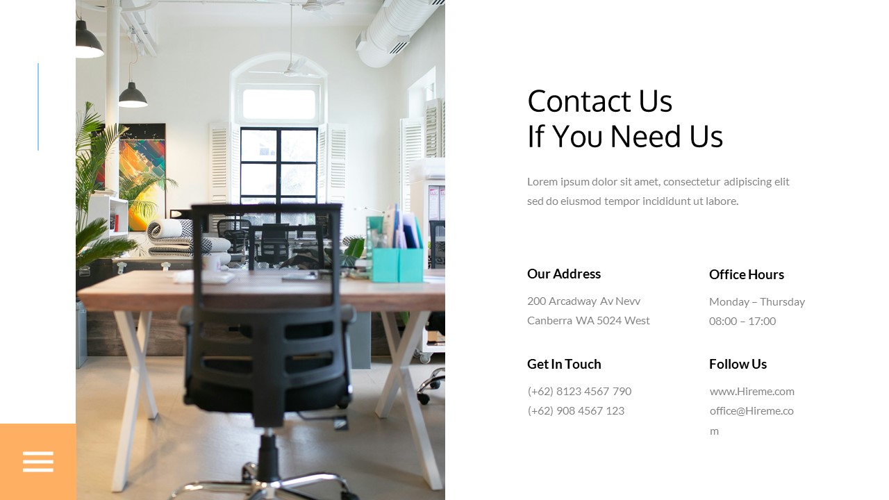 Hireme - Job Vacancy PowerPoint Template, Presentation Templates ...