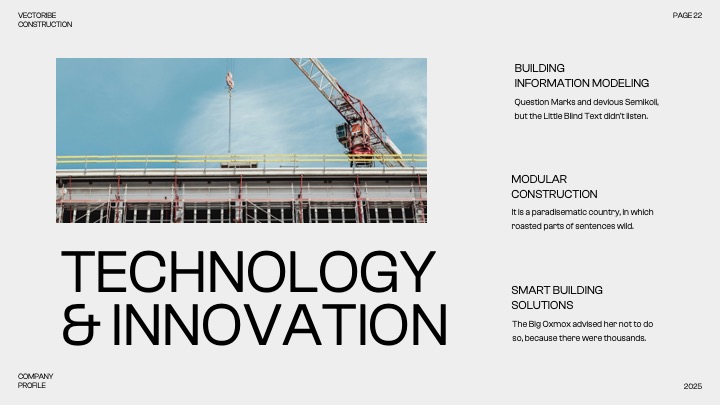 Construction Company Profile Keynote, Presentation Templates | GraphicRiver