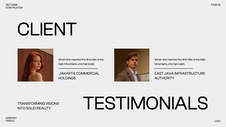 Construction Company Profile Keynote, Presentation Templates | GraphicRiver