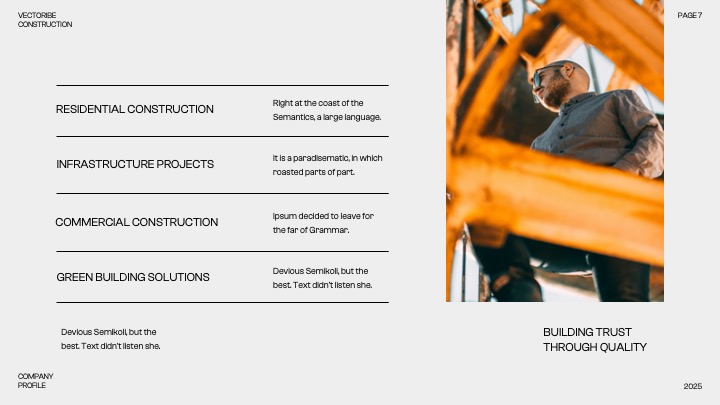 Construction Company Profile Keynote, Presentation Templates | GraphicRiver