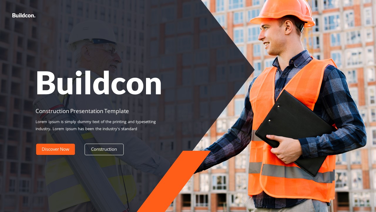 Buildcon - Construction Keynote Template, Presentation Templates ...