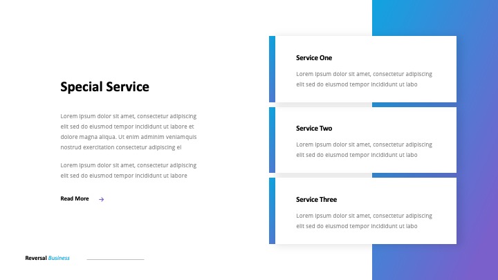 Reversal - Business Proposal Powerpoint Template, Presentation Templates