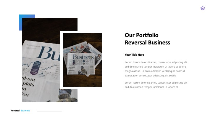 Reversal - Business Proposal Powerpoint Template, Presentation Templates