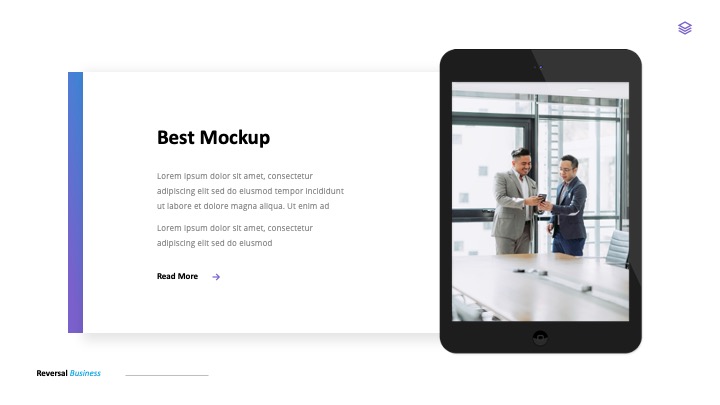 Reversal - Business Proposal Powerpoint Template, Presentation Templates