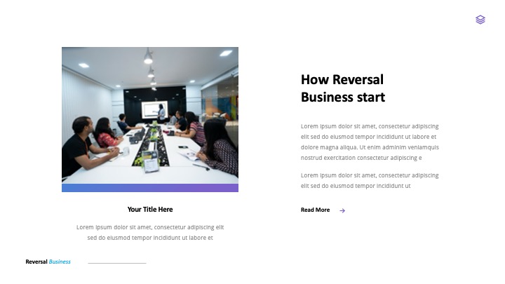 Reversal - Business Proposal Powerpoint Template, Presentation Templates