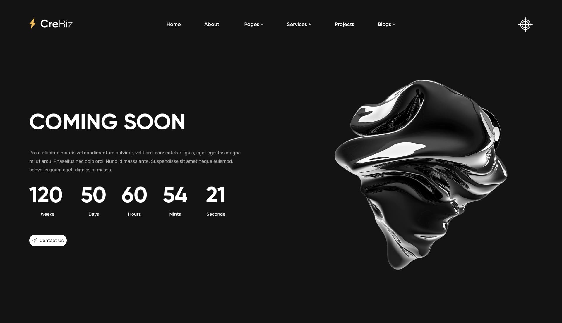 CreBiz - Creative Portfolio Figma Template by cmshaper | ThemeForest