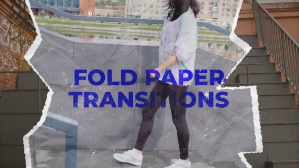 Fold Paper Transitions, After Effects Project Files | VideoHive