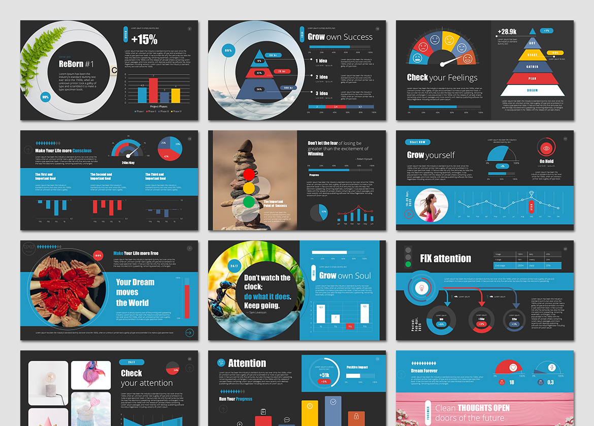 Motivation PowerPoint Presentation Template, Presentation Templates