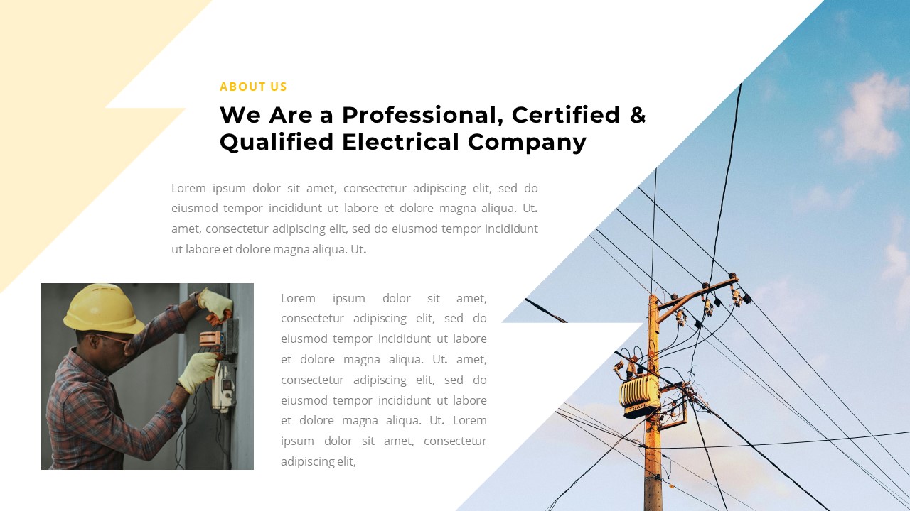 Flashtric- Electrical Services Company Power Point Presentation ...