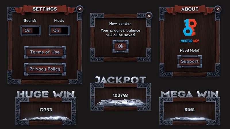 HTML Viking Slot Game by Master_Key | CodeCanyon