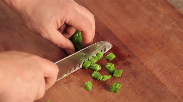 Chop Up a Pepper, Stock Footage | VideoHive