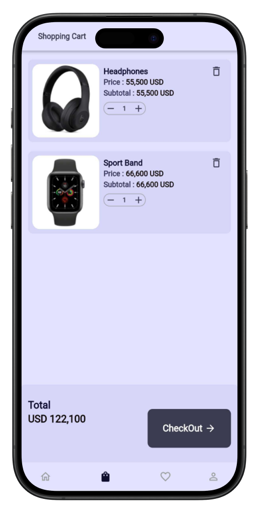 Elextore -Woocommerce Electronic items Estore Full Flutter Application by flutterwp