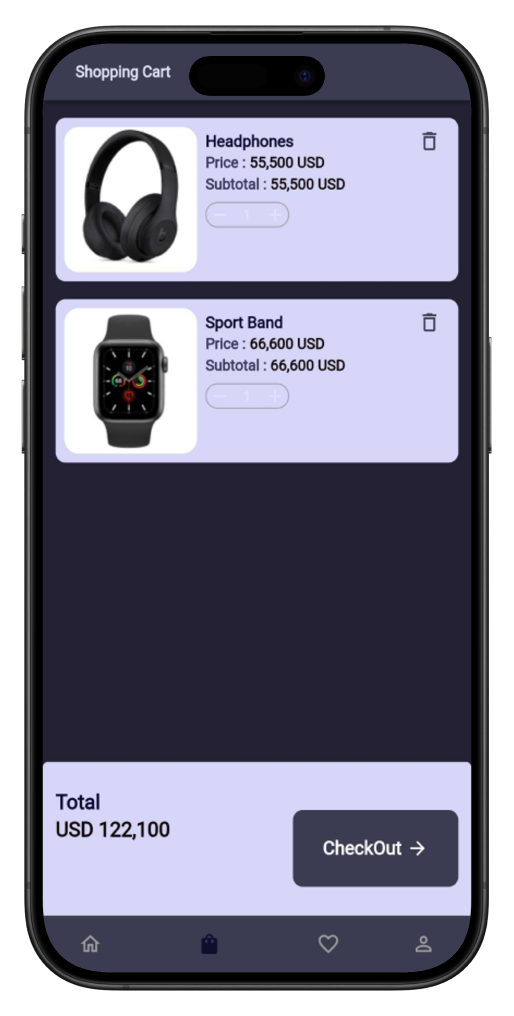 Elextore -Woocommerce Electronic items Estore Full Flutter Application by flutterwp