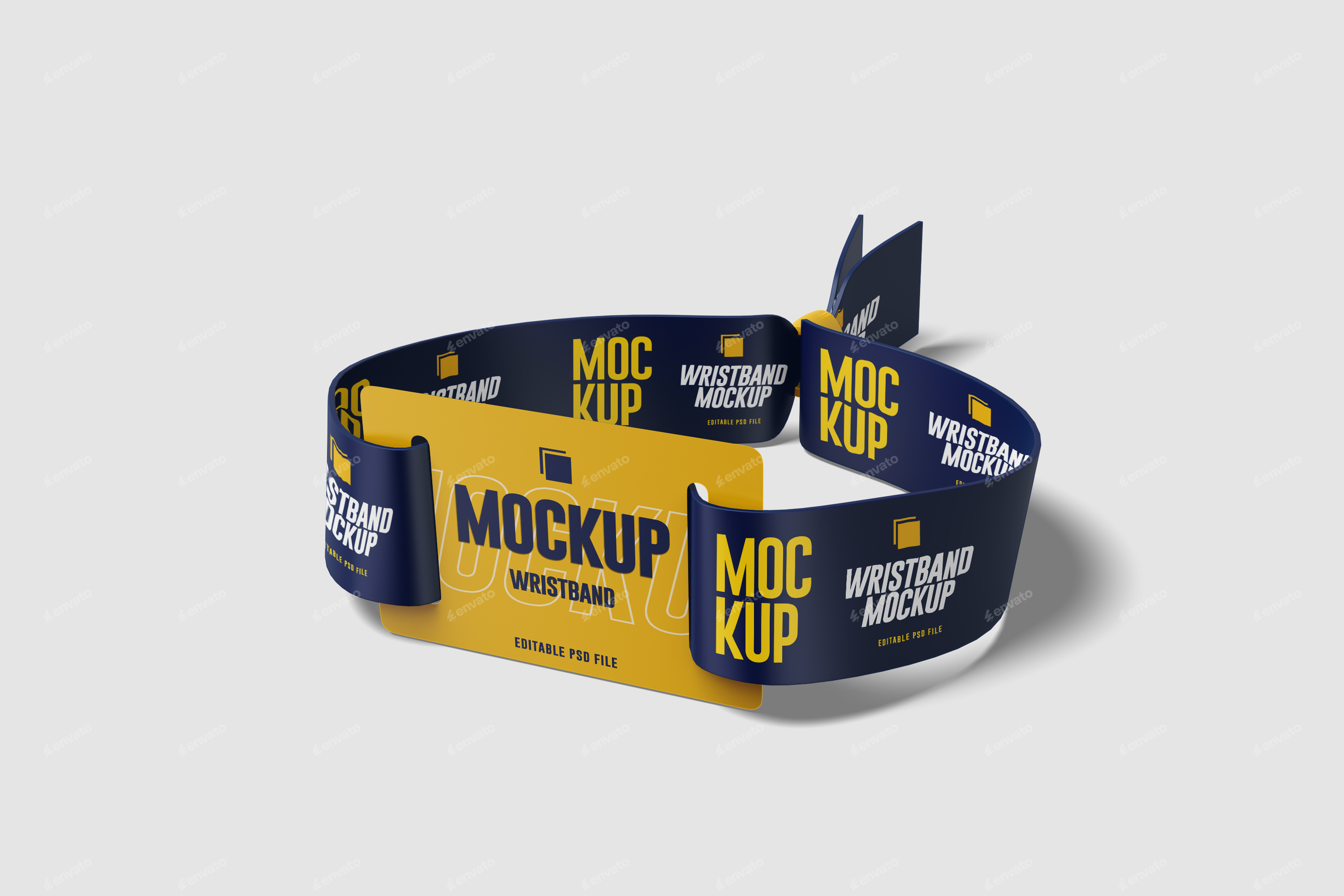 RFID Wristband Mockup Template, Graphics | GraphicRiver