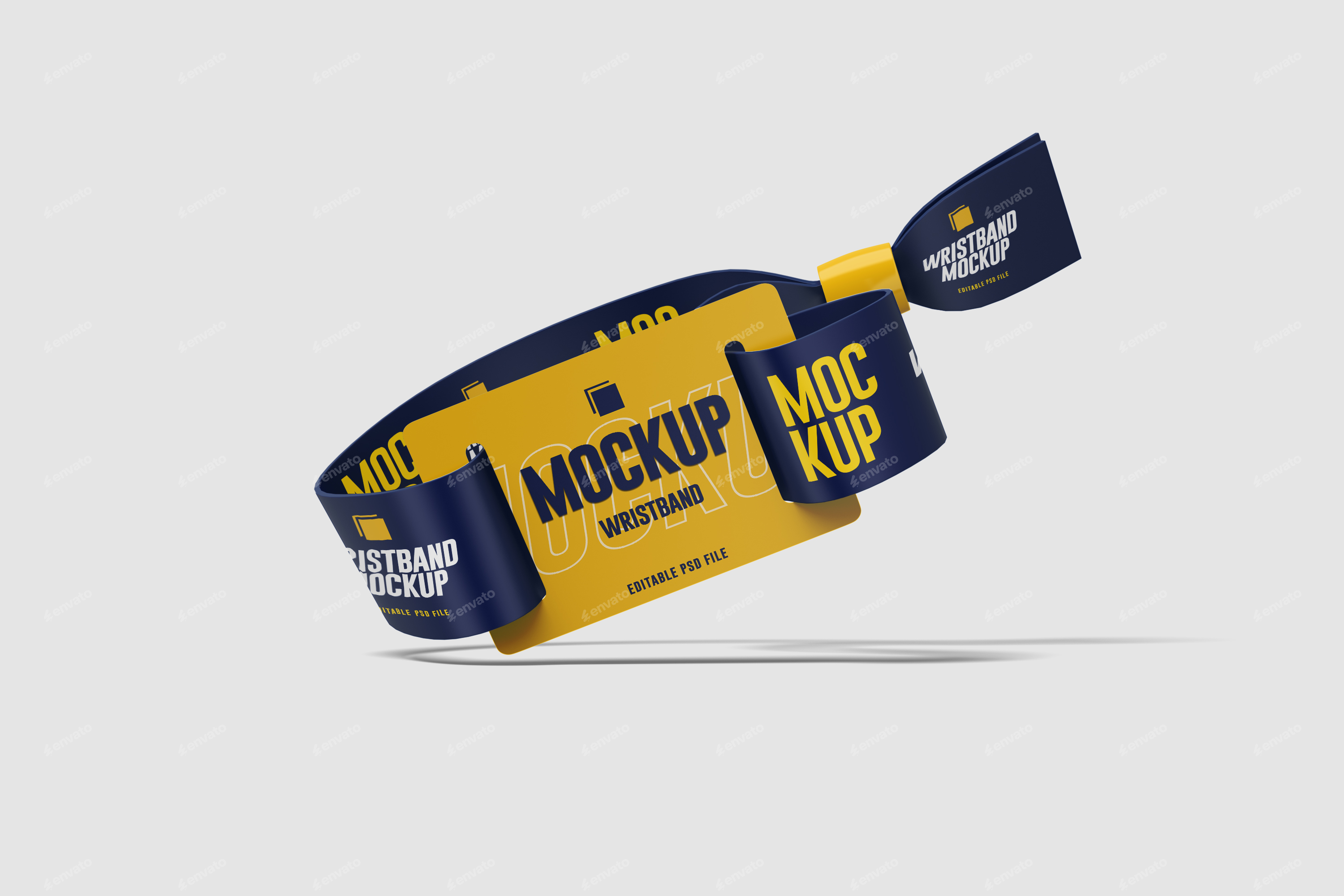 RFID Wristband Mockup Template, Graphics | GraphicRiver