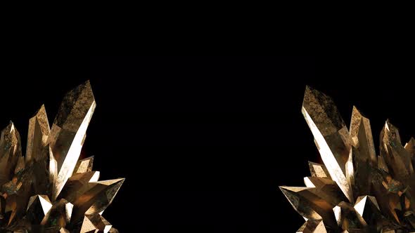 Bronze Crystals, Motion Graphics | VideoHive