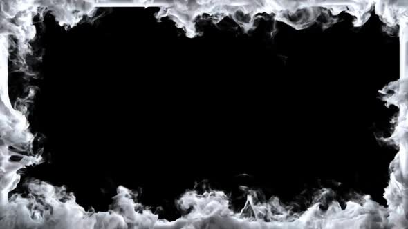 White Smoke Frame, Motion Graphics | VideoHive