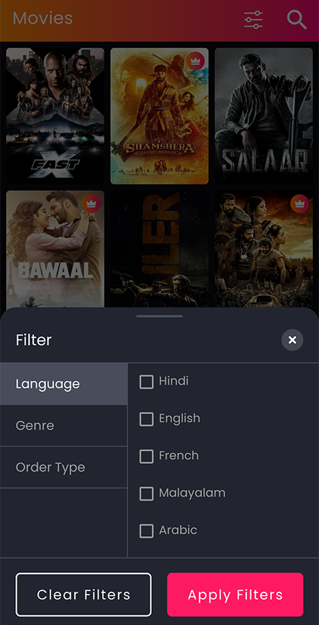 Video Streaming Android App (TV Shows, Movies, Sports, Videos Streaming ...
