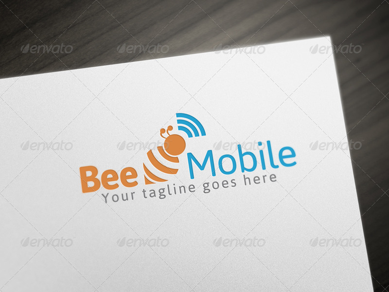 Bee Mobile Logo Template, Logo Templates | GraphicRiver