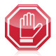 Stop Warning Road Sign with Hand , Vectors | GraphicRiver