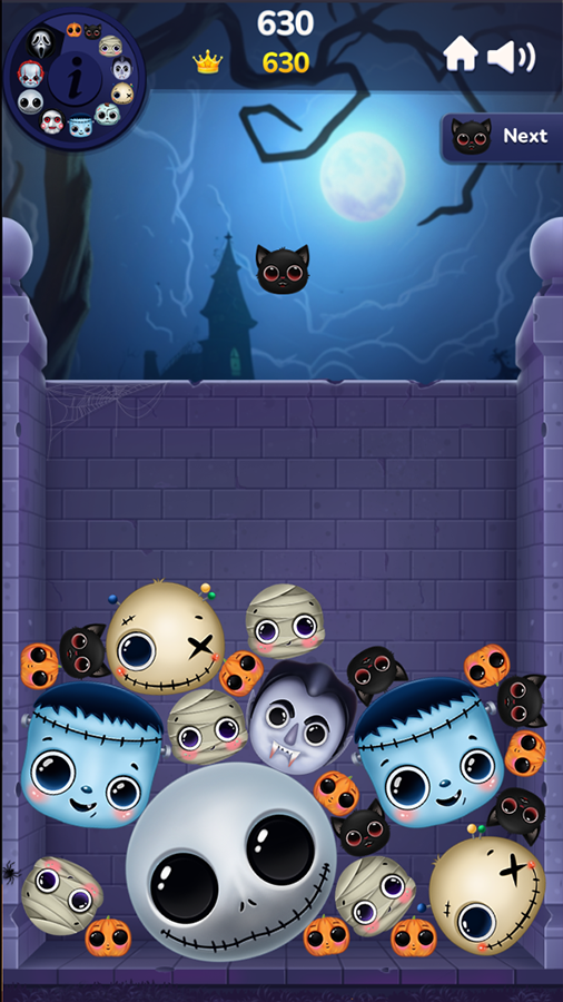 Halloween Merge Mania [ Construct 3 , HTML5 ] by Fabboxstudios | CodeCanyon