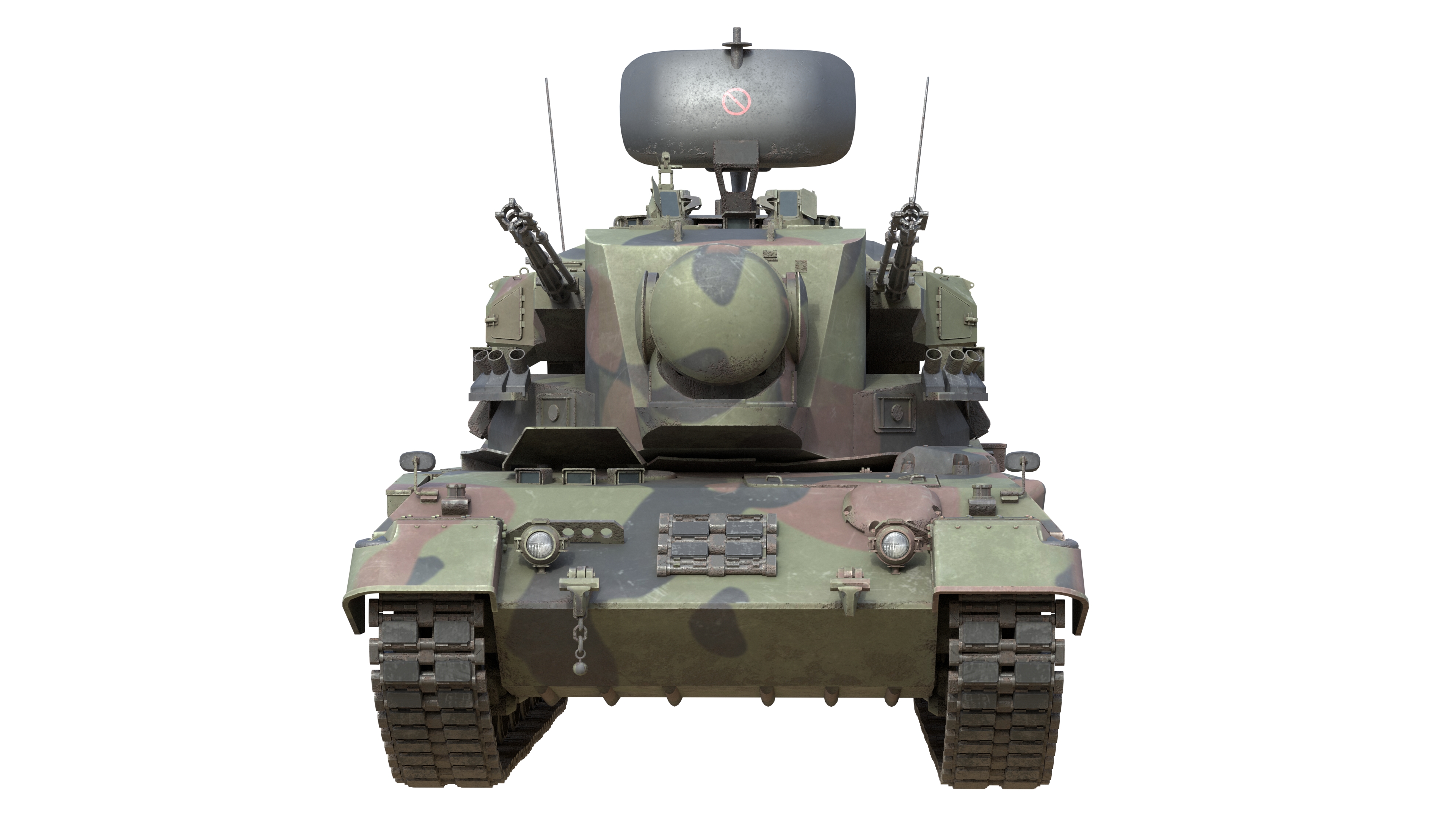 Flakpanzer Gepard 1A2 Anti Aircraft by TurboCG | 3DOcean